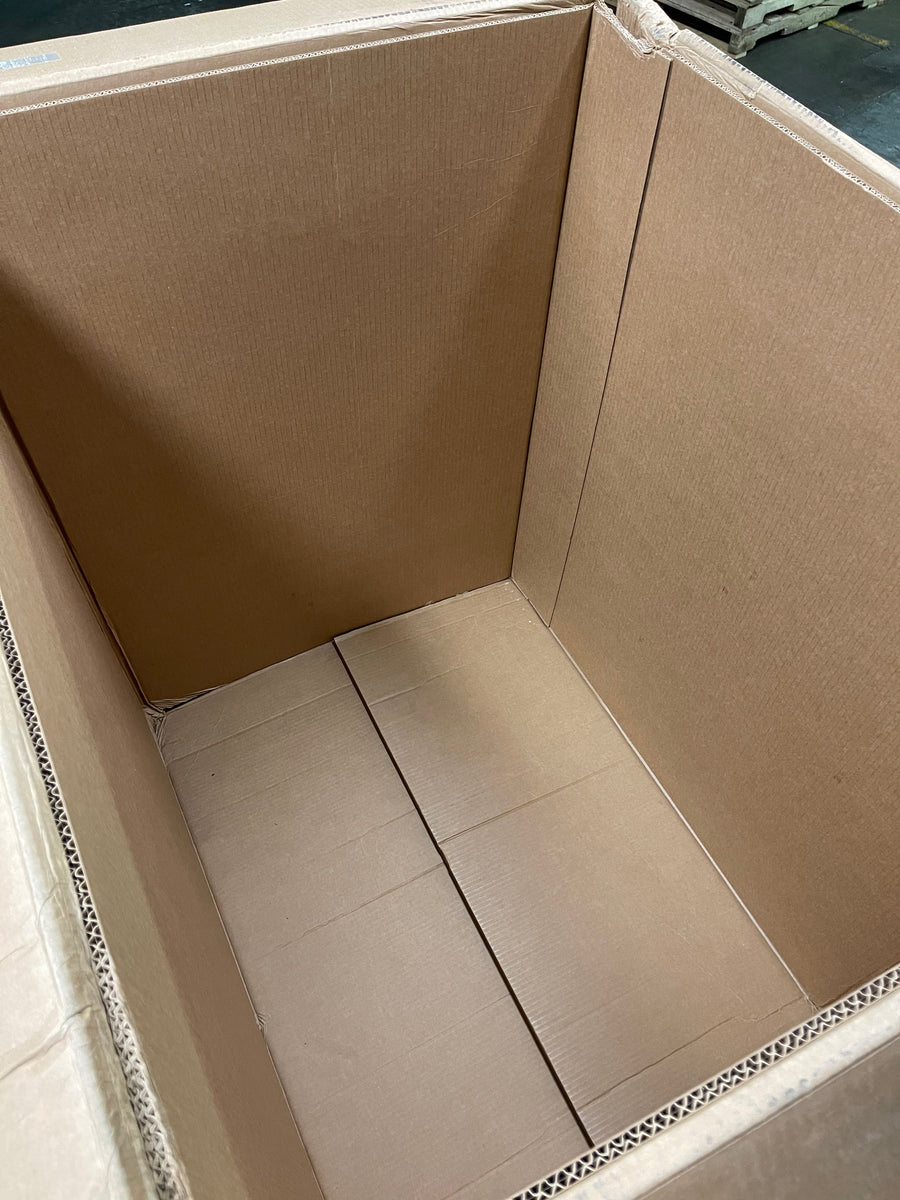 Used 48x40x46 Heavy Duty Triple Wall Gaylord Box , Shipping Box,Pallet ...